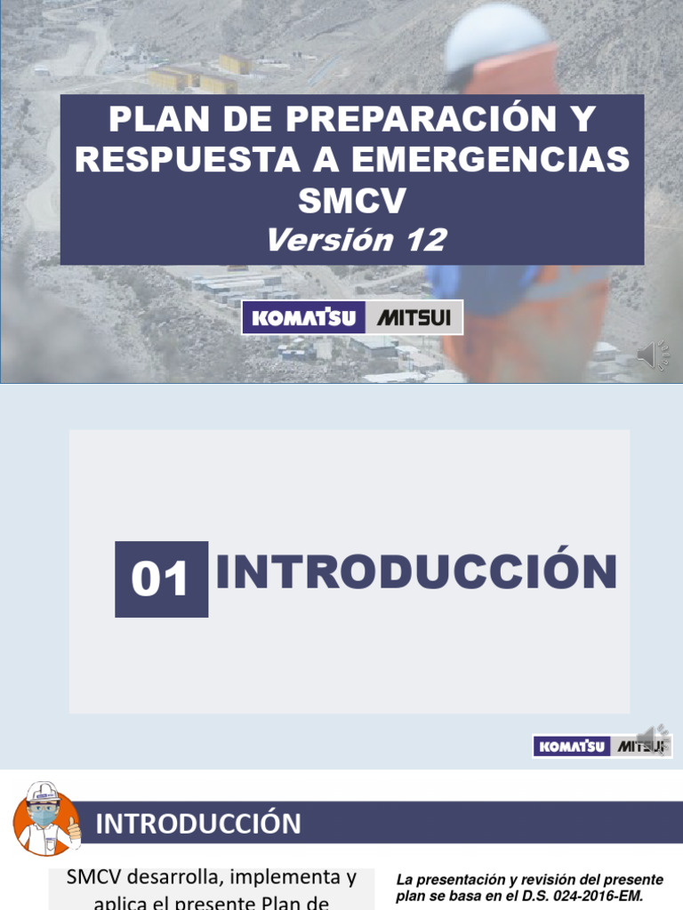SMCV Plan de Preparación y Rpta Emergencias | PDF | Residuos | Relámpago