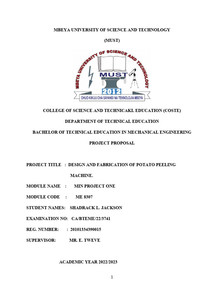 Project proposal 1 | Download Free PDF | Electric Motor | Belt (Mechanical)