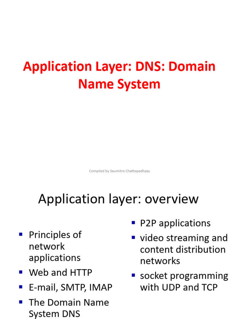 Unit 2 TCS 604 DNS | PDF | Domain Name System | Internet Protocol Suite
