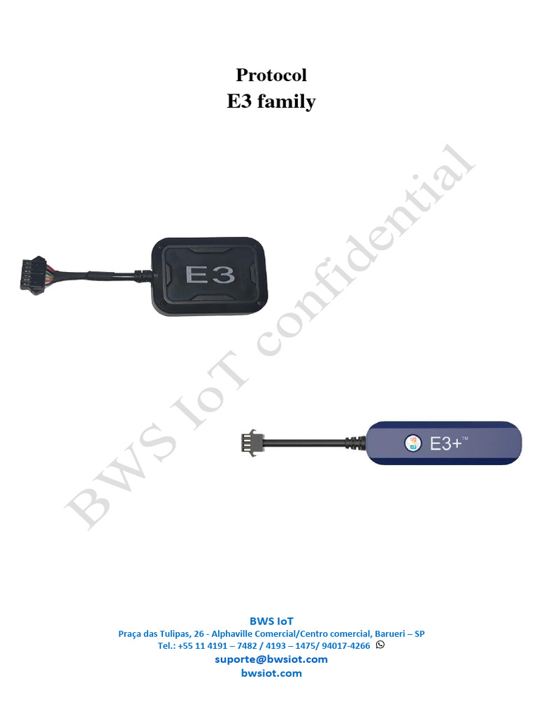 E3 Communication Protocol V3.7.2 | PDF | Analog To Digital Converter | Computer Engineering