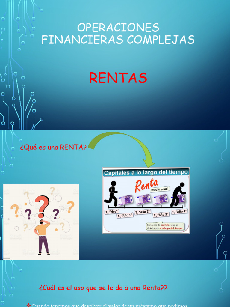 Operaciones Financieras Complejas | PDF | Economias