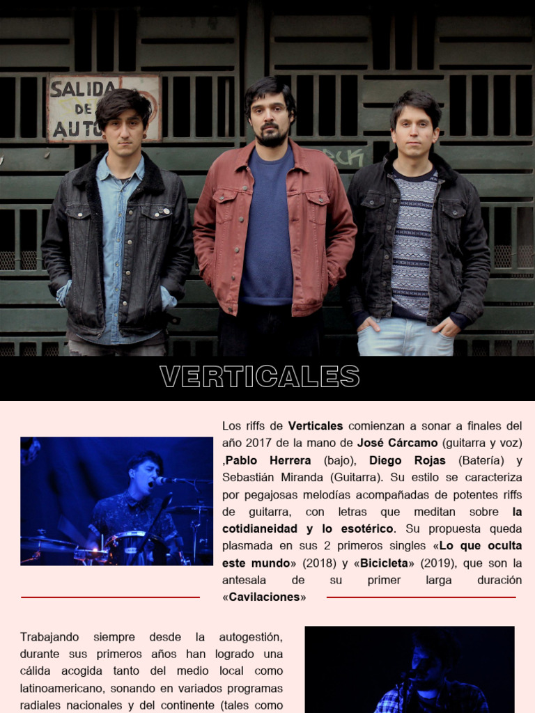 Presskit Verticales | PDF | Música grabada | Grabación de sonido