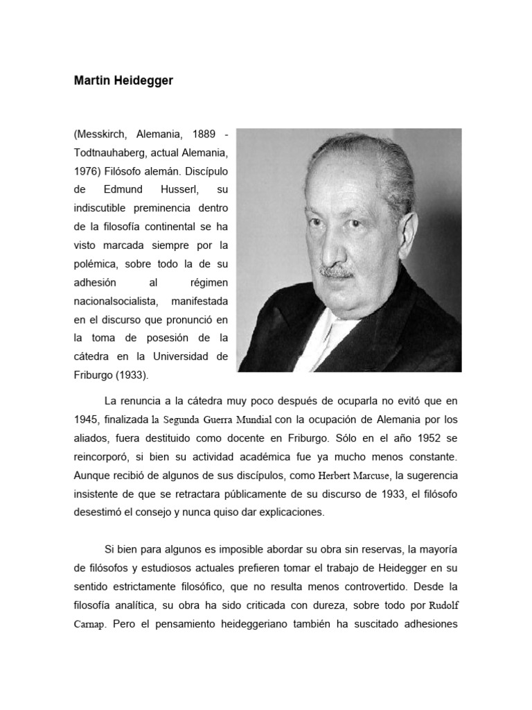 Heidegger y Arendt: Filosofía y Totalitarismo | PDF | Hannah Arendt ...
