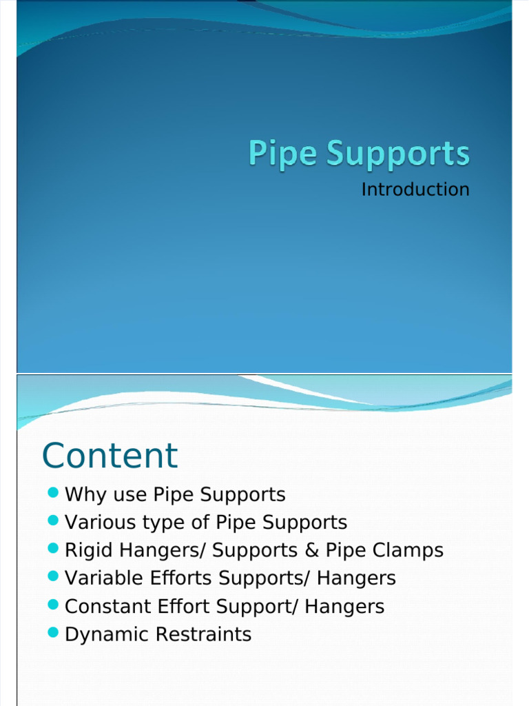 Vdocuments - MX - Pipe Supports Product Training | PDF | Applied And ...