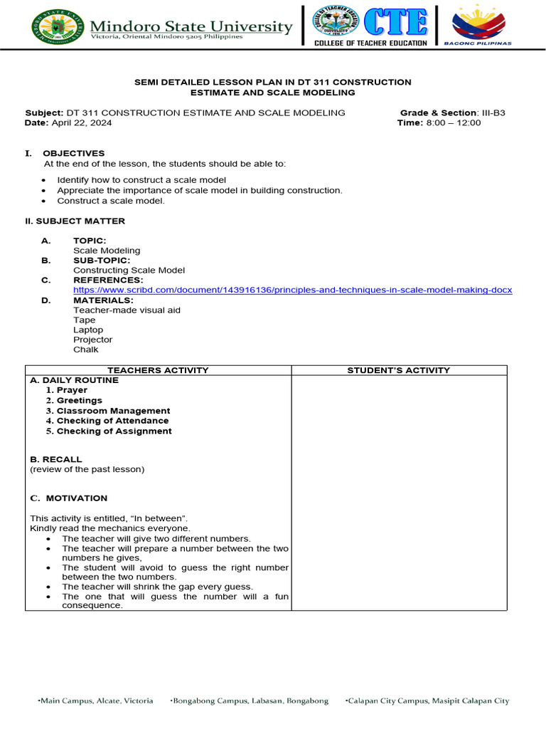 SDLP1 - 3RD Quarter - C17 | PDF