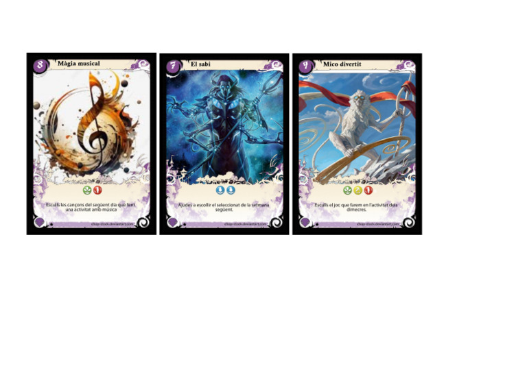 Cartas Roles Clase | PDF