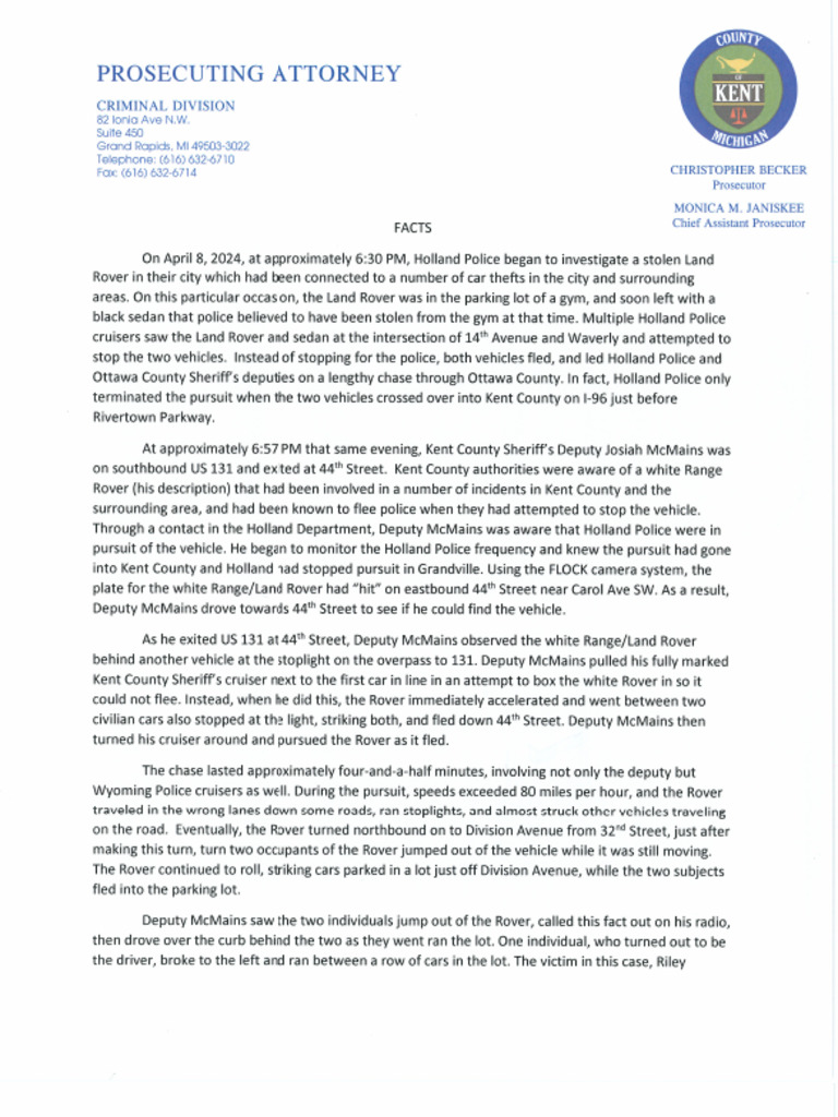 Charging Decision On Riley Doggett | PDF