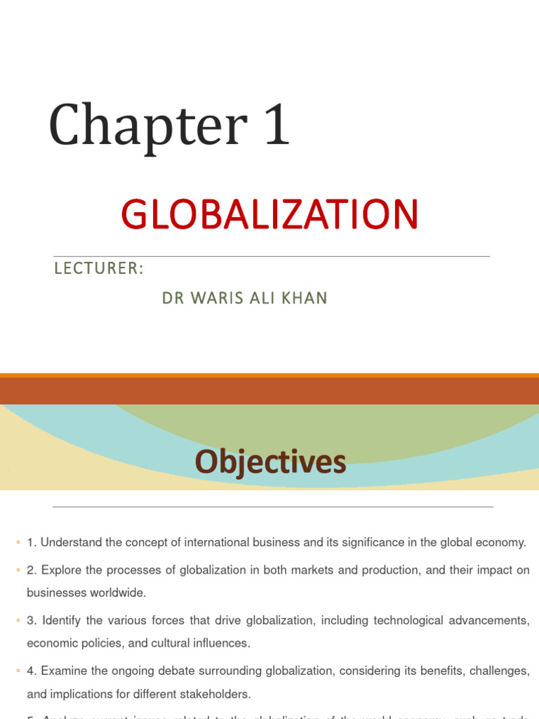 Topic 1 - Globalization | PDF | Globalization | International Business