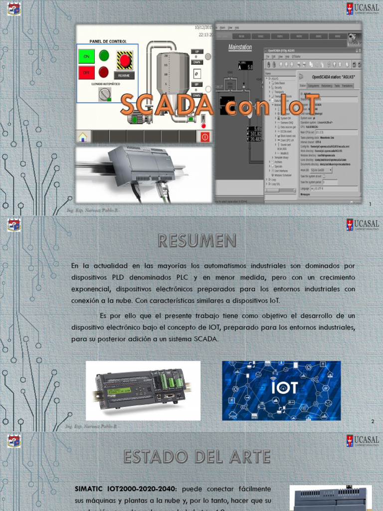 Iot Scada | PDF | Internet de las Cosas | Scada