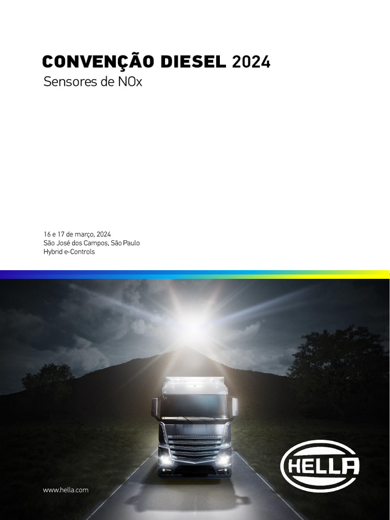 Convenção Diesel PIT Hella 2024 Pesado Leve | PDF | Catálise | Temperatura
