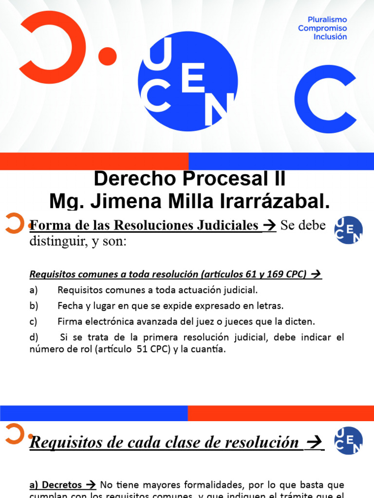 7 Procesal II | PDF | Res Judicata | Sentencia (ley)