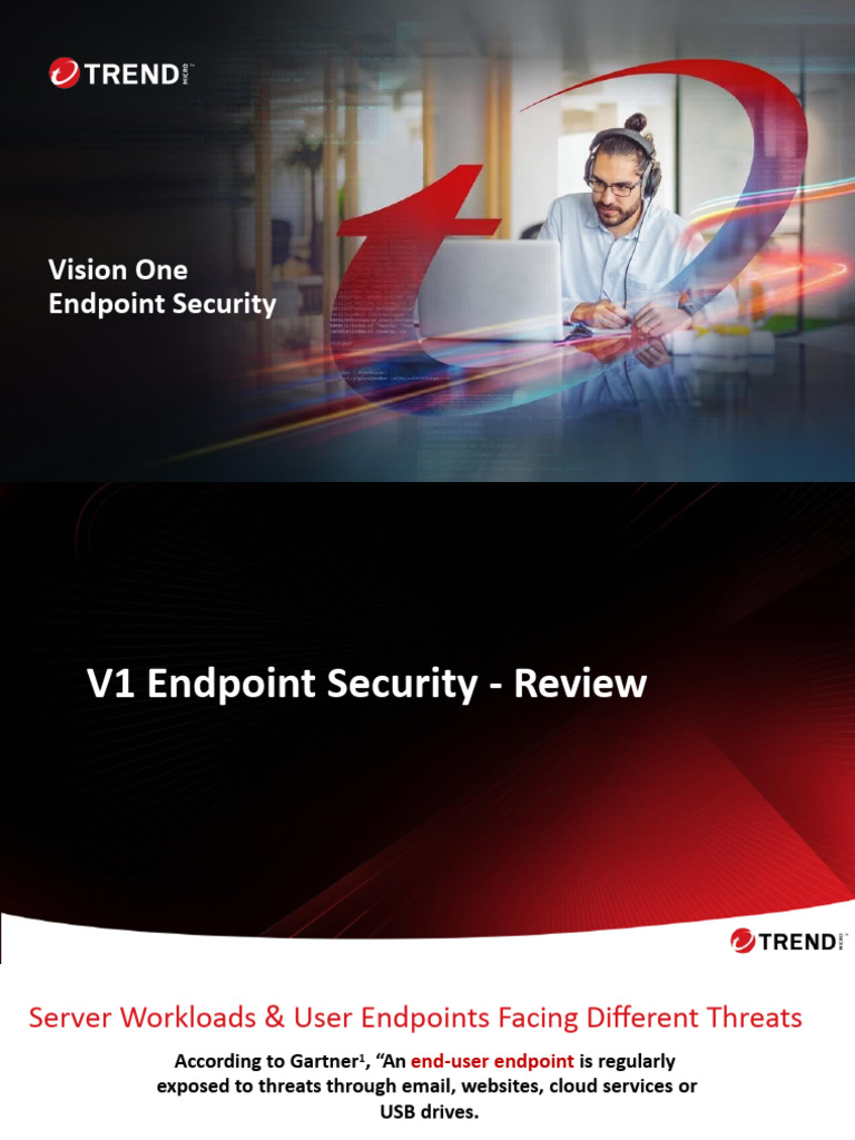 Vision One Endpoint Security Overview | PDF | Security | Computer Security