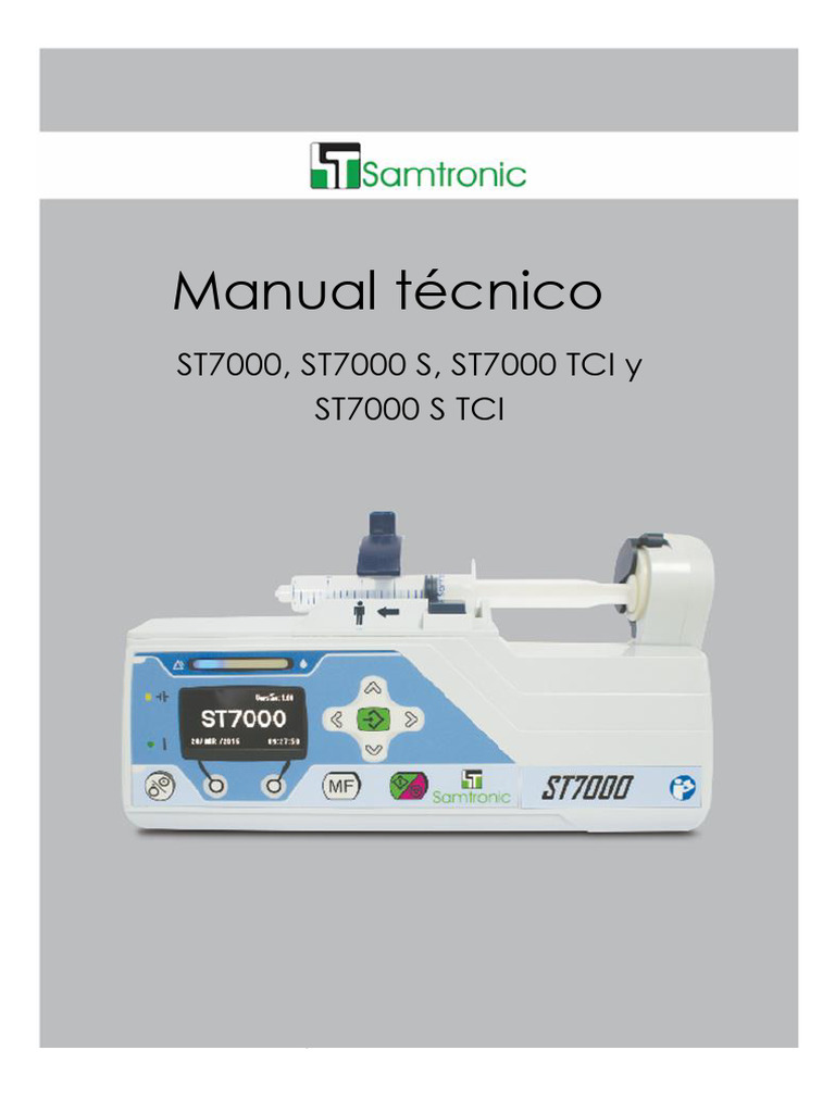 MANUAL TEC ST7000 | PDF | USB | Aislador (Electricidad)