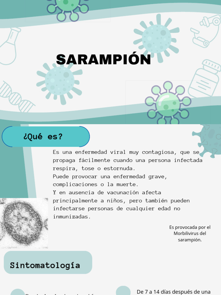 Sarampion | PDF | Sarampión | Inmunología