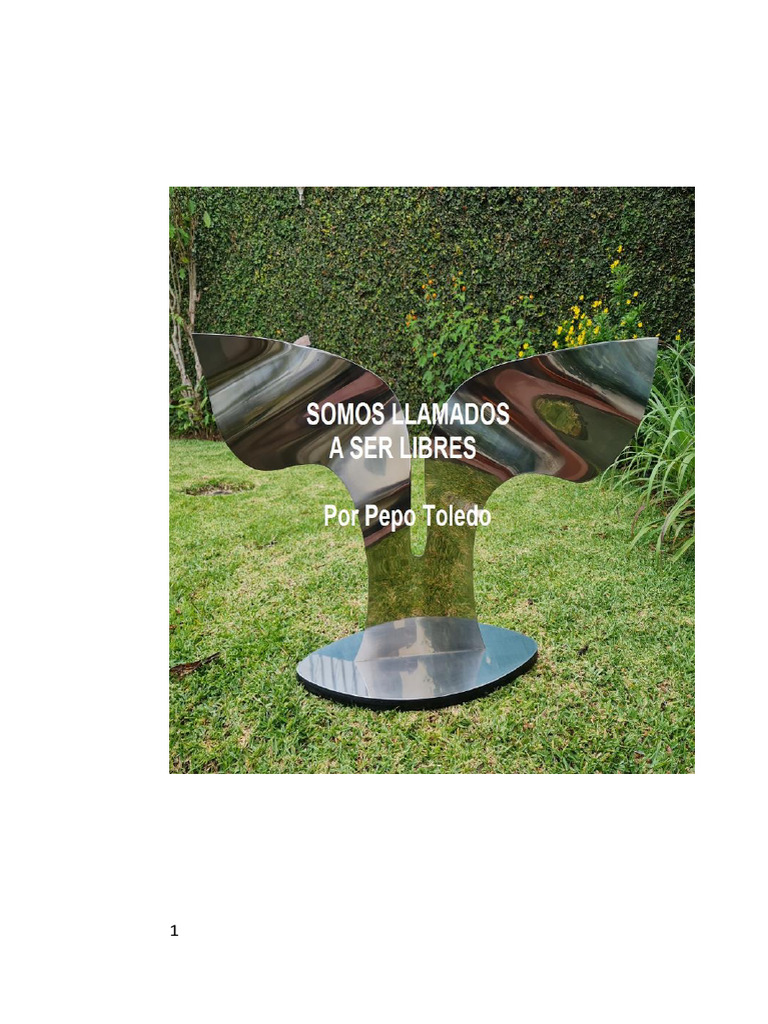 Somos Llamados A Ser Libres - Pepo Toledo | PDF | Pecado | Jesús