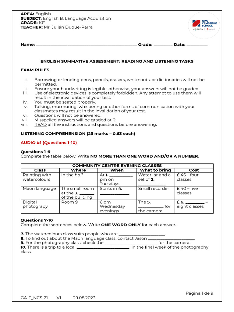 #1 - IU2.SA3.READING-LISTENING | Download Free PDF | Homer | Roald Amundsen