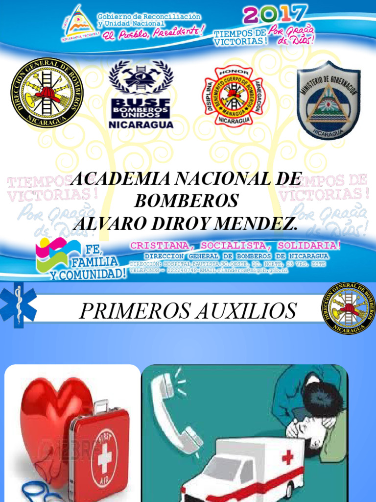 PRIMEROS AUXILIOS | PDF | Reanimación cardiopulmonar | Quemar