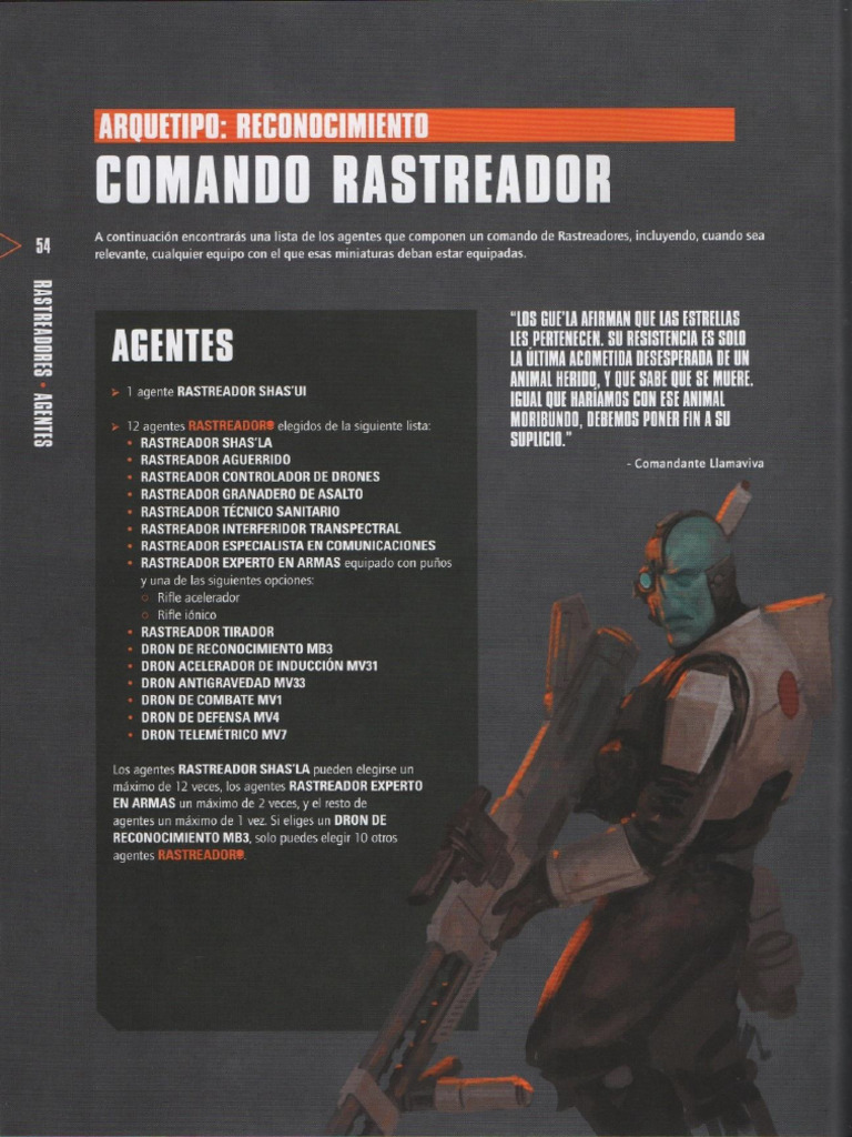 Kill Team Comando Rastreador | PDF