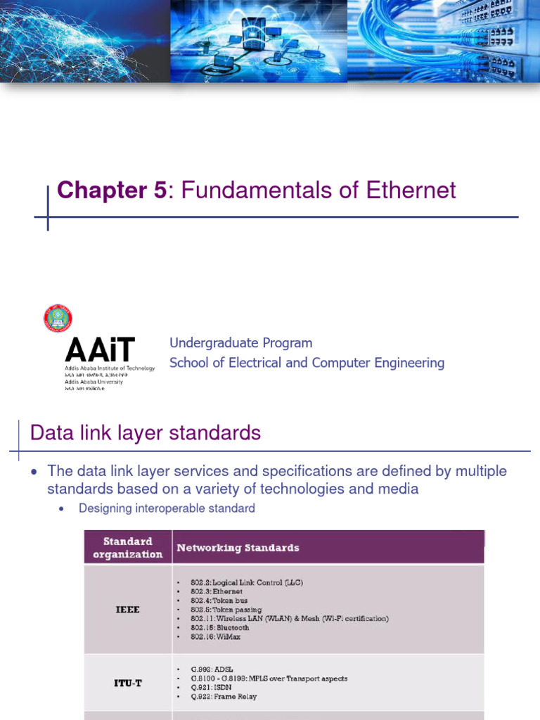 Chapter-5-Fundamentals of Ethernet | Download Free PDF | Computer Network | Ethernet