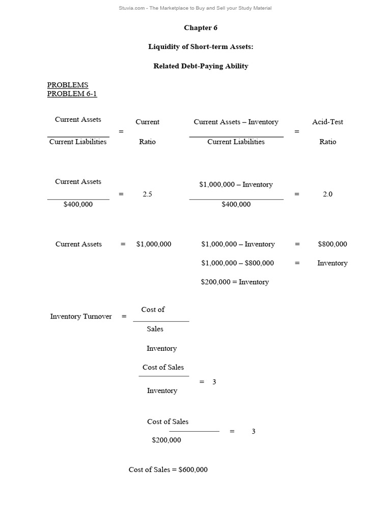 Solution Manual for Financial Reporting and Analysis 13th Edition ...
