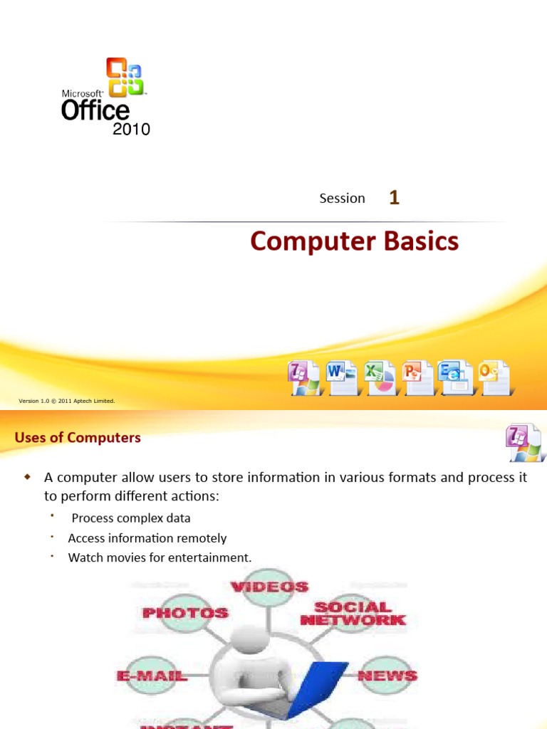 Intro to Computer Basics | PDF | Operating System | Software