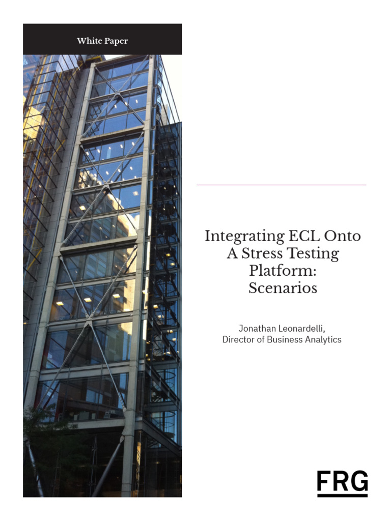 ECL Integration in Stress Testing | PDF | Recession | Methodology