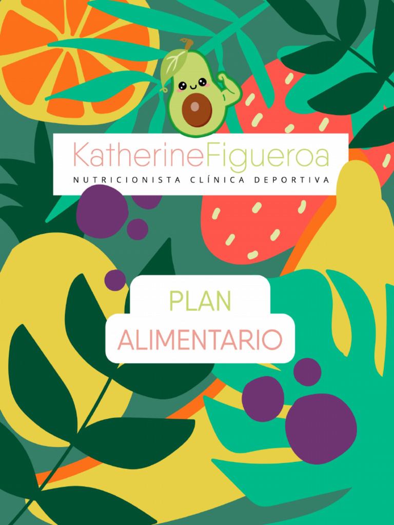 Guía de Plan Alimentario Personalizado | PDF | Alimentos | Caloría