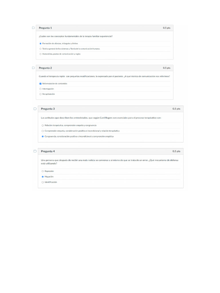 Prueba 2 Psicterapia | PDF