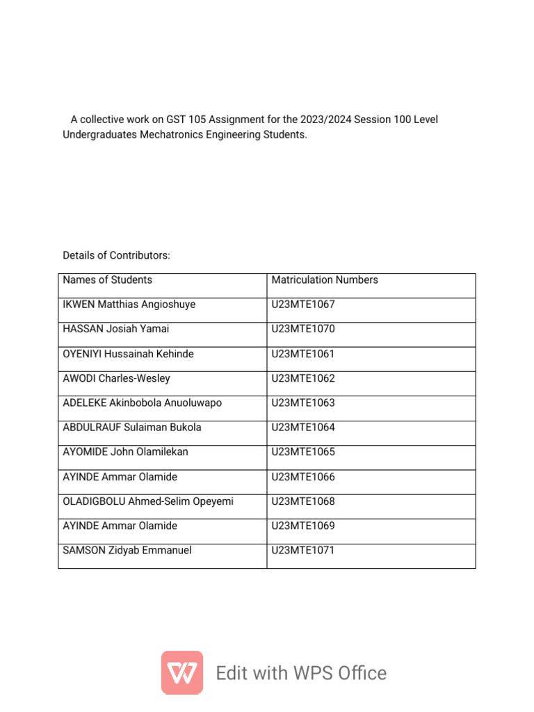 GST 105 Assignments On ILMS Completed | PDF | Libraries | Cloud Computing