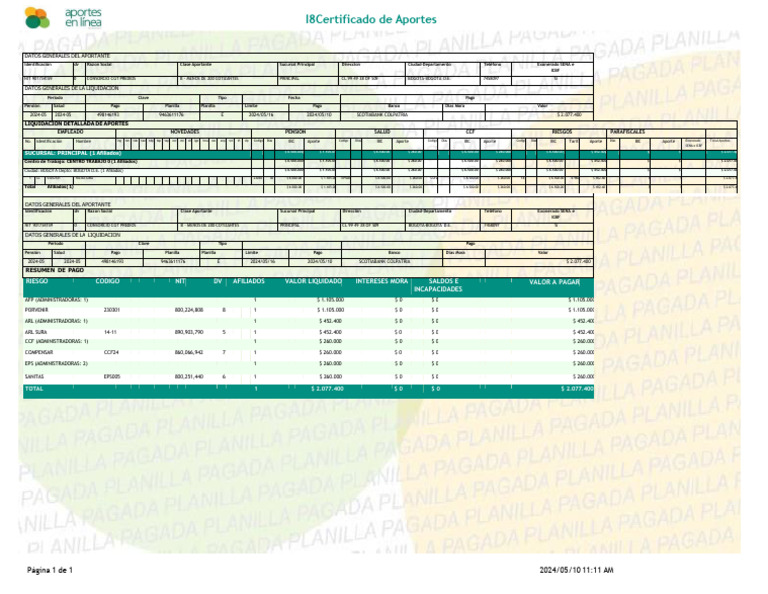 Ss - Director Obra | PDF | Servicios financieros | Pensión