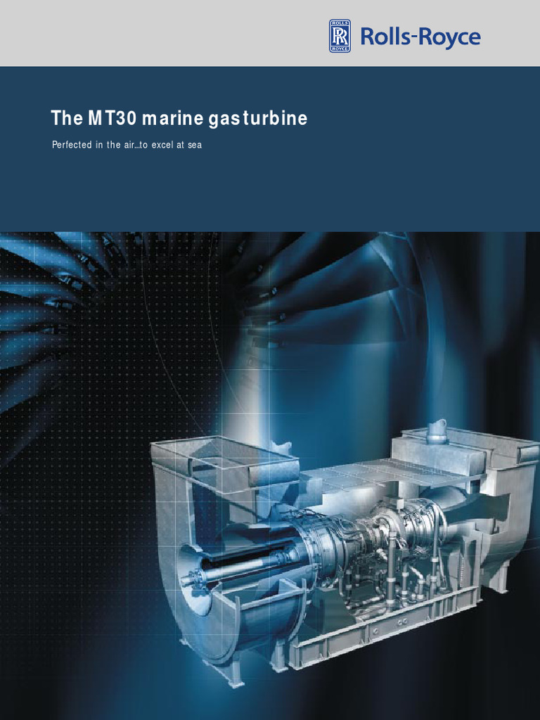 mt30 Brochure | PDF | Gas Turbine | Engines