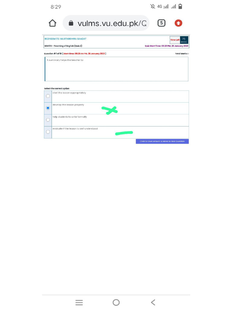EDU516#quiz2#101 - 127 by MISS WoRlD ? - 1-1 | PDF