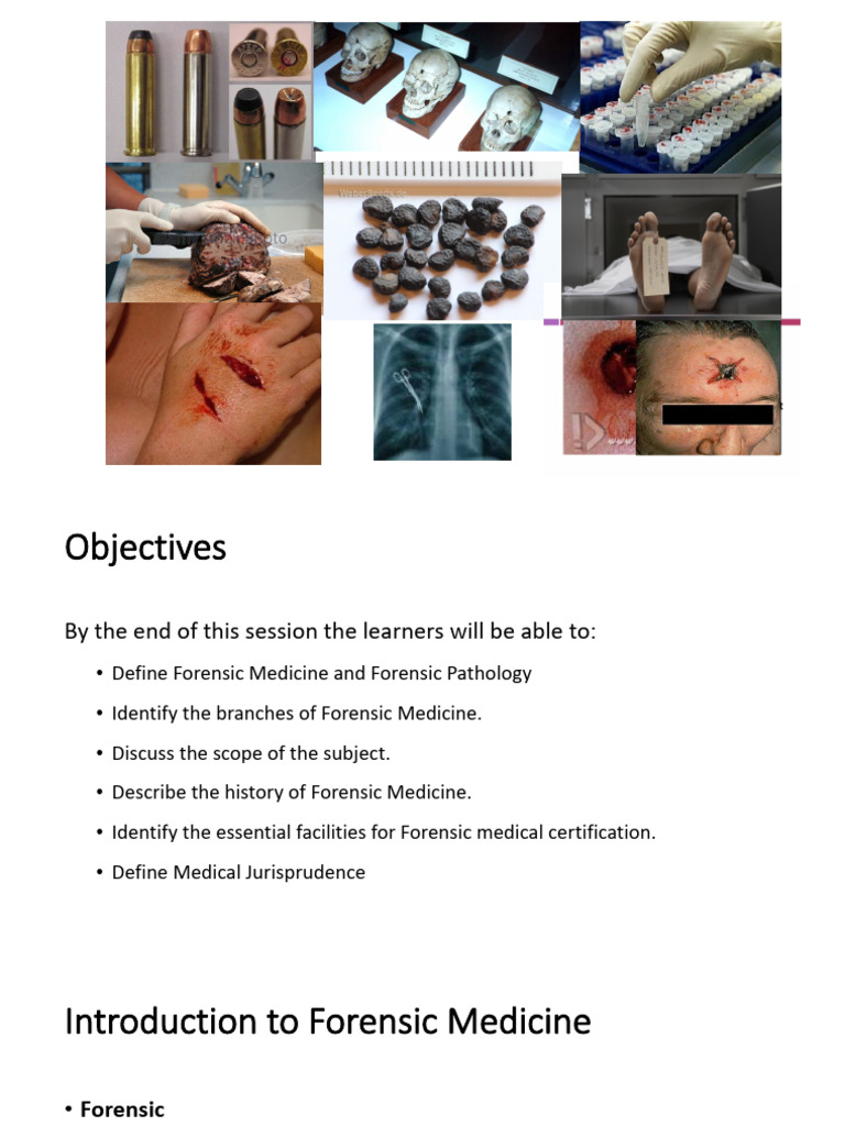 Introduction To Forensic Medicine by DR Anwar Ul Haq | PDF | Forensic ...