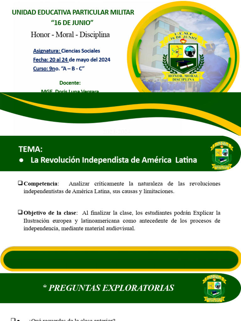 La Revoluciòn Independentista de Àmerica Latina | PDF | Ciencias sociales