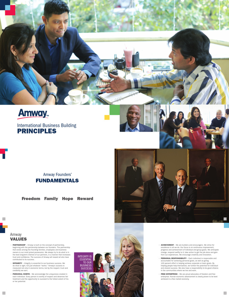 IBB Principles-Booklet READ 092017 | PDF | Integrity | Business