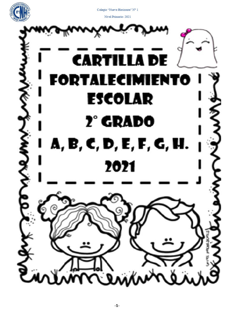 CARTILLA 2° Grado | PDF | Adjetivo