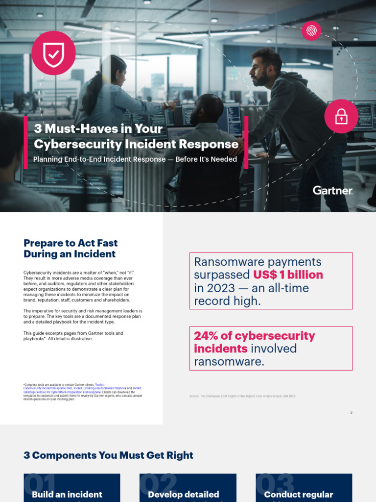 3 Must Haves in Your Cybersecurity Incident Response | PDF | Security | Computer Security