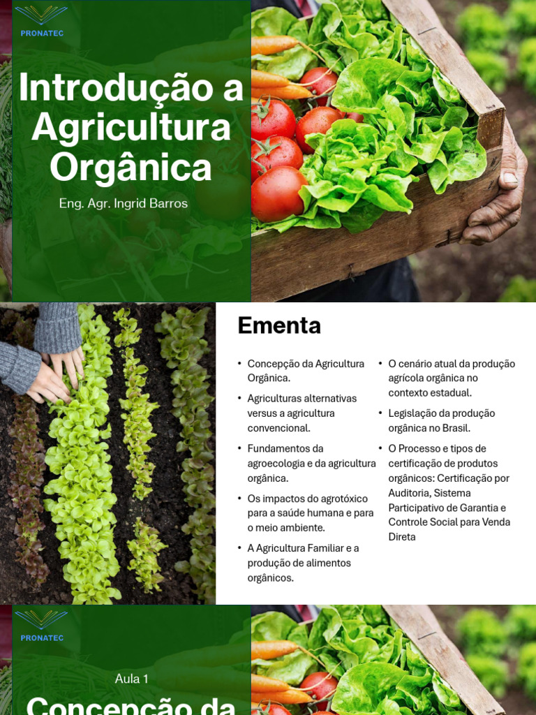Agricultura Orgânica: Conceitos e Impactos | PDF | Agroecologia | Agricultura