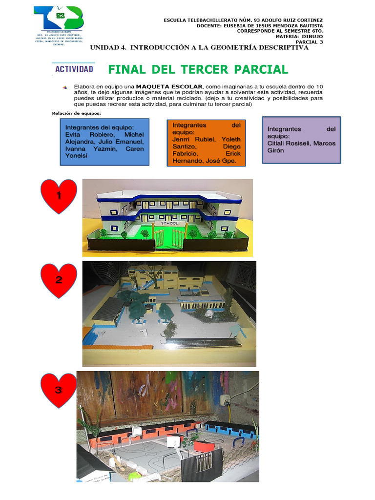 Act. Final - Dibujo - Tercer Parcial | PDF