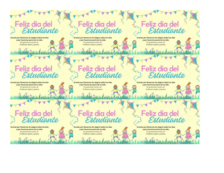 Dia Del Estudiante | PDF