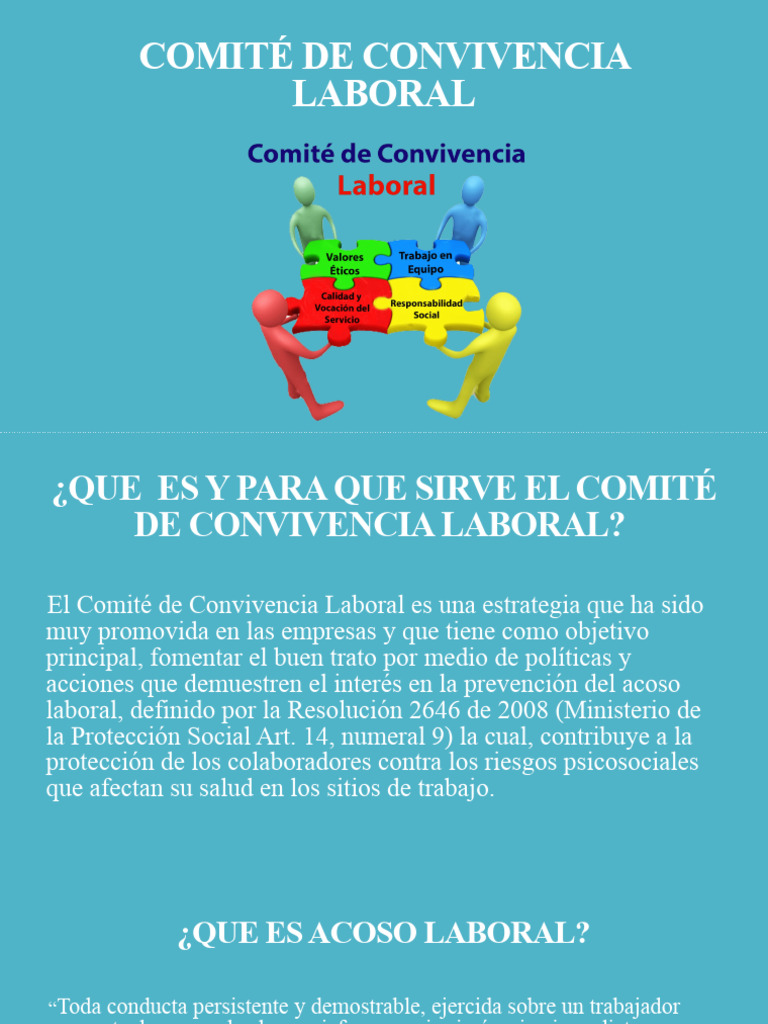Comité de Convivencia Laboral | PDF | Business
