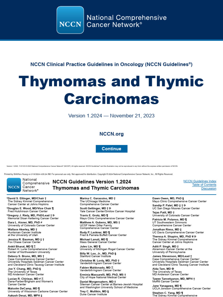 Thymic 4 | PDF | Thymus | Metastasis