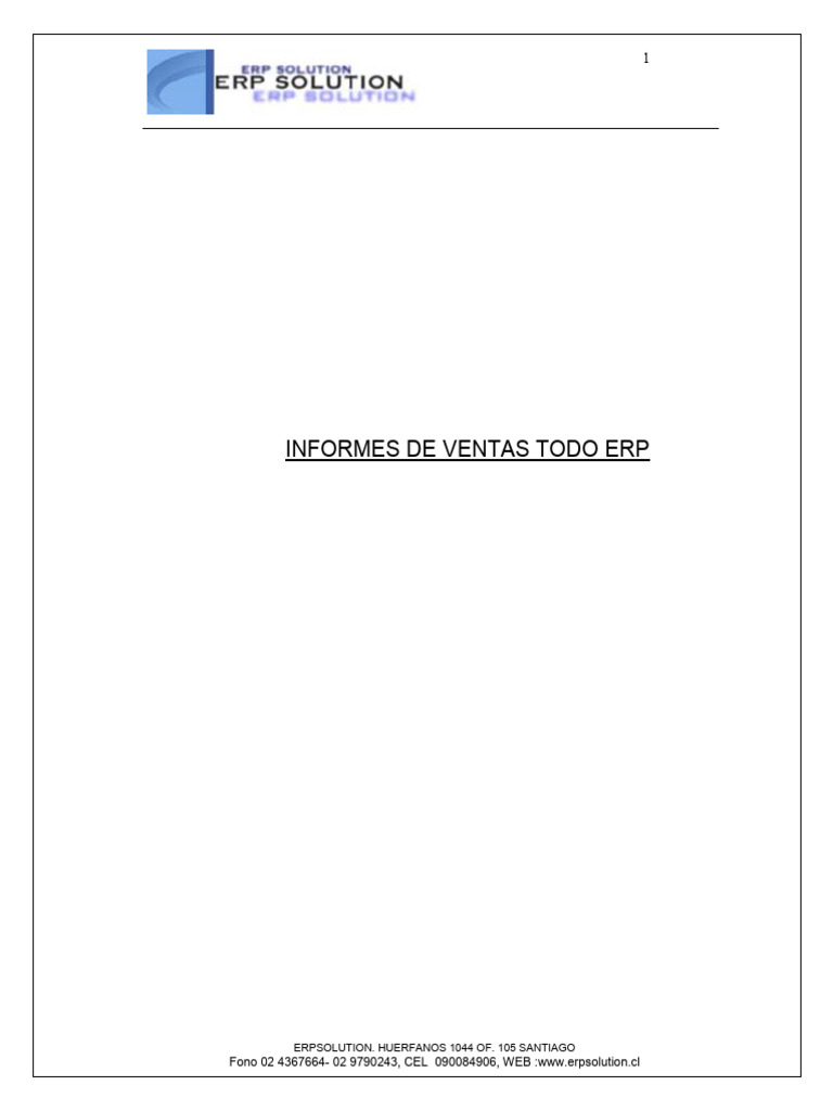 Varios Informes de Ventas | PDF | Margen bruto | Business