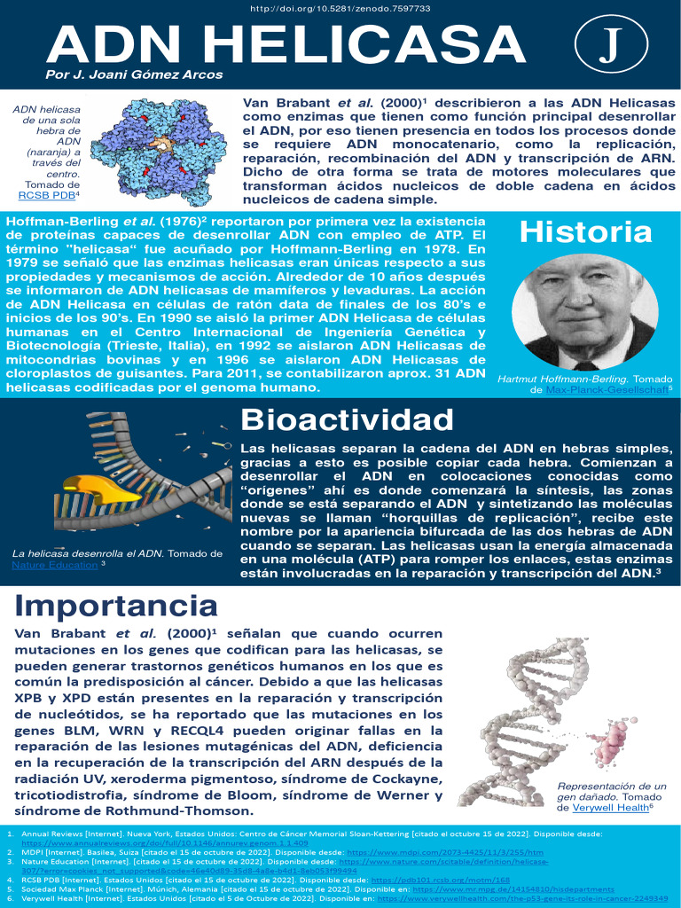 Esmos 37 Infografía | PDF | Adn | Reparación de adn