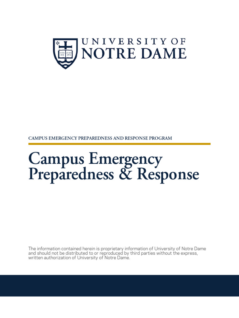 ND Emergency Plan Public | PDF | Emergency | Incident Command System