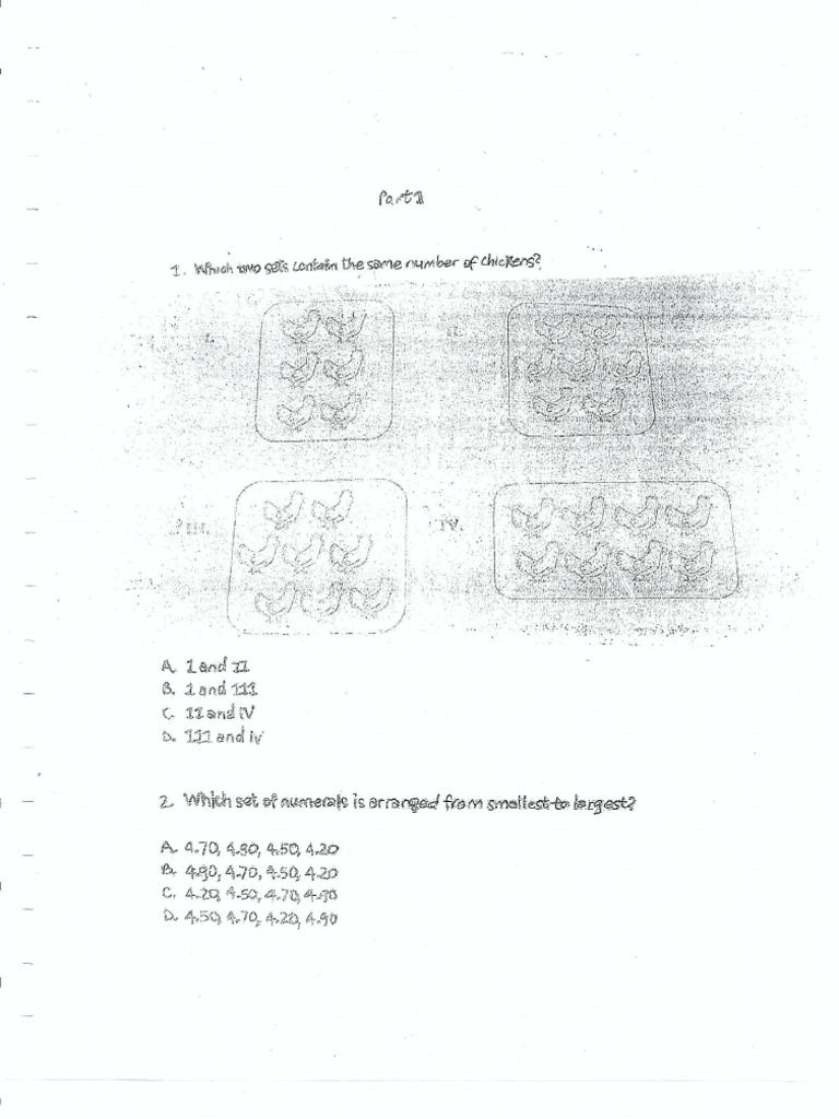 2019 Grade 4 PEP Performance Test 1 and 2-1 | PDF