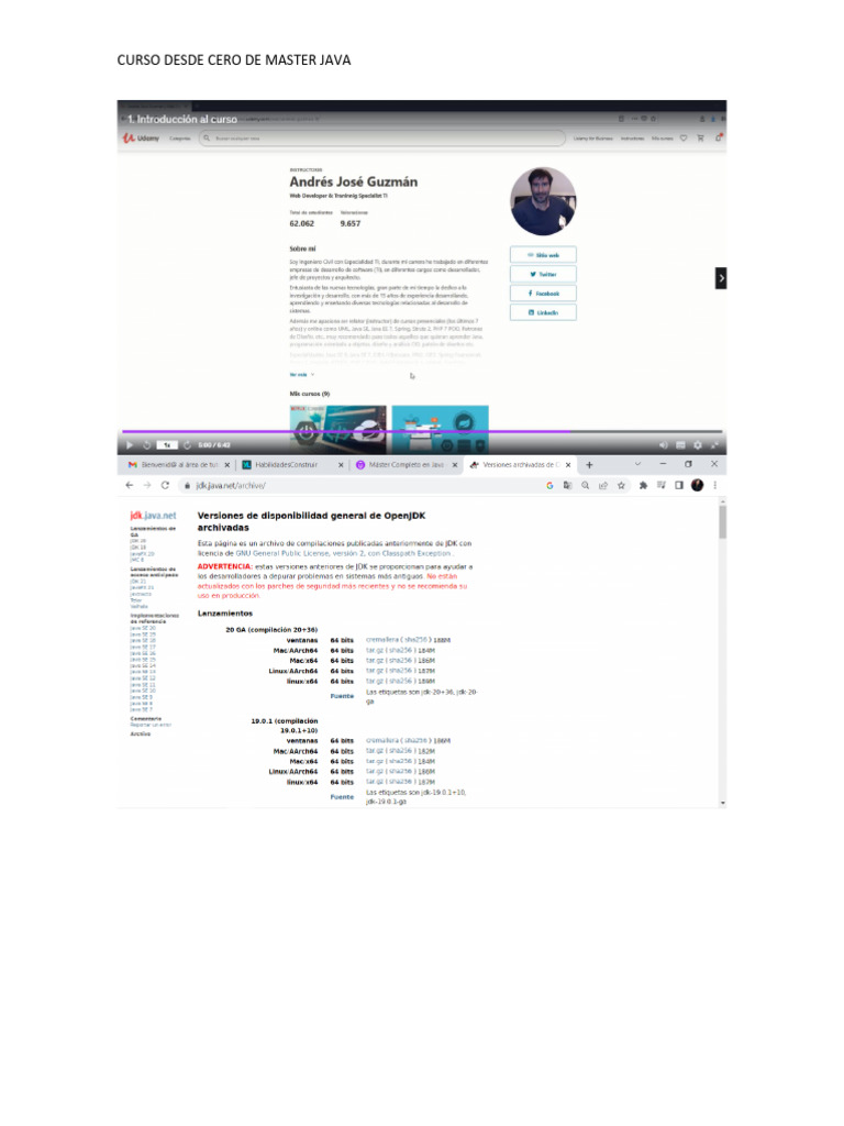 Java Master Pdf Java Lenguaje De Programación Tipo De Datos