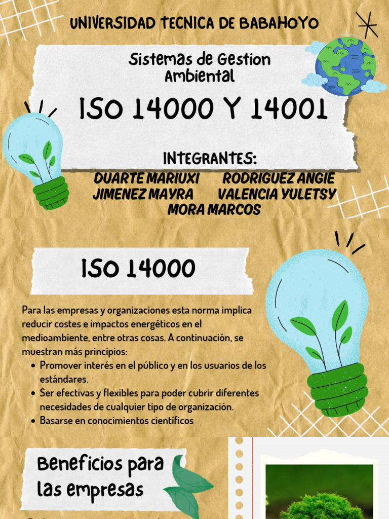 Iso 14000 y 14001 | PDF