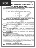 2nd Year Physics Numerical & Short Questions | PDF | Electronvolt | Electric Charge