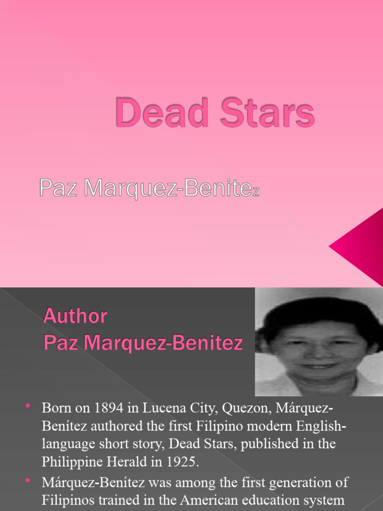Dead Stars: First Filipino Modern Story | PDF | Social Science ...